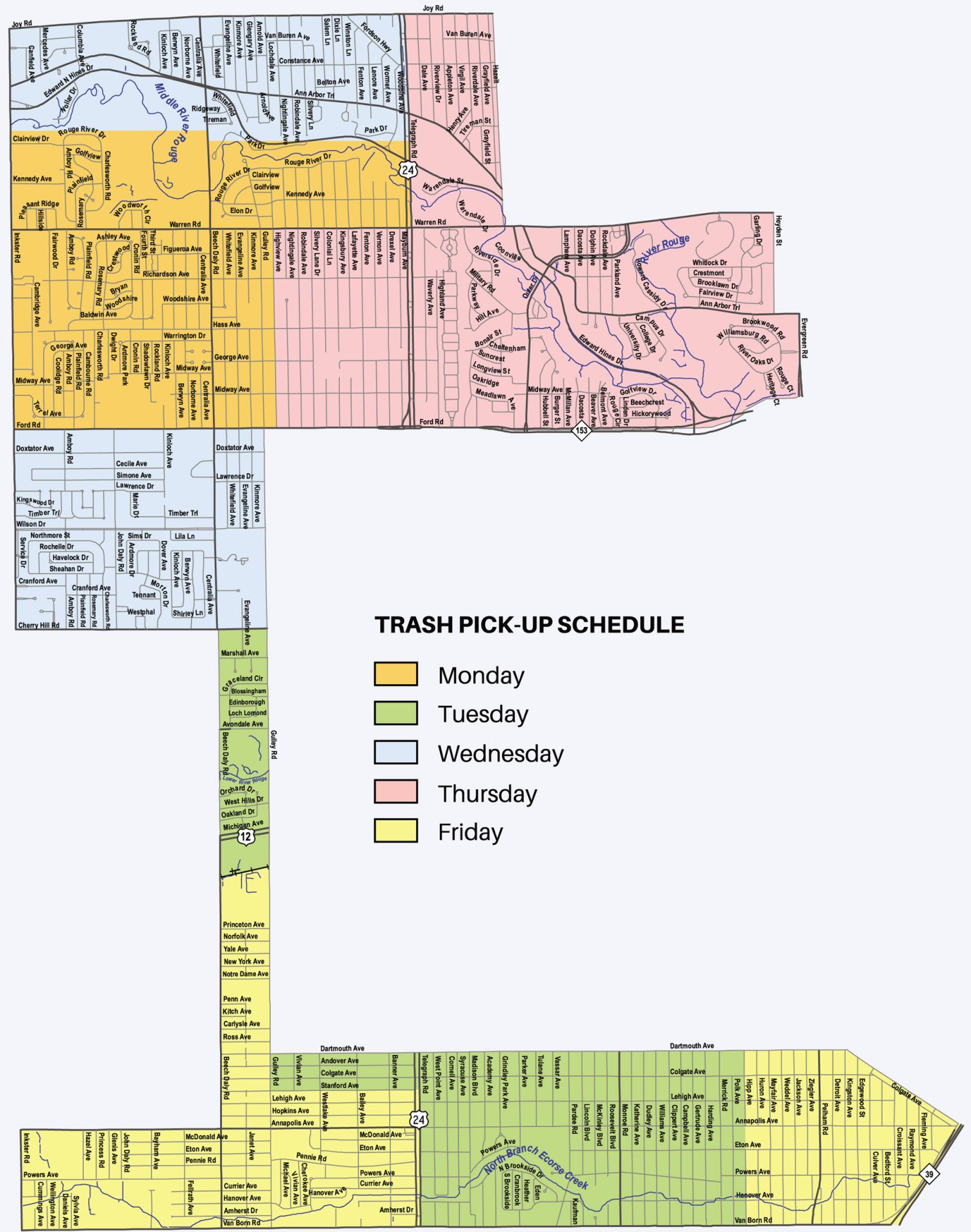 Dearborn Trash Pickup Schedule 2024 - Pammy Batsheva Dearborn Trash Pickup Schedule 2024 - Pammy Batsheva